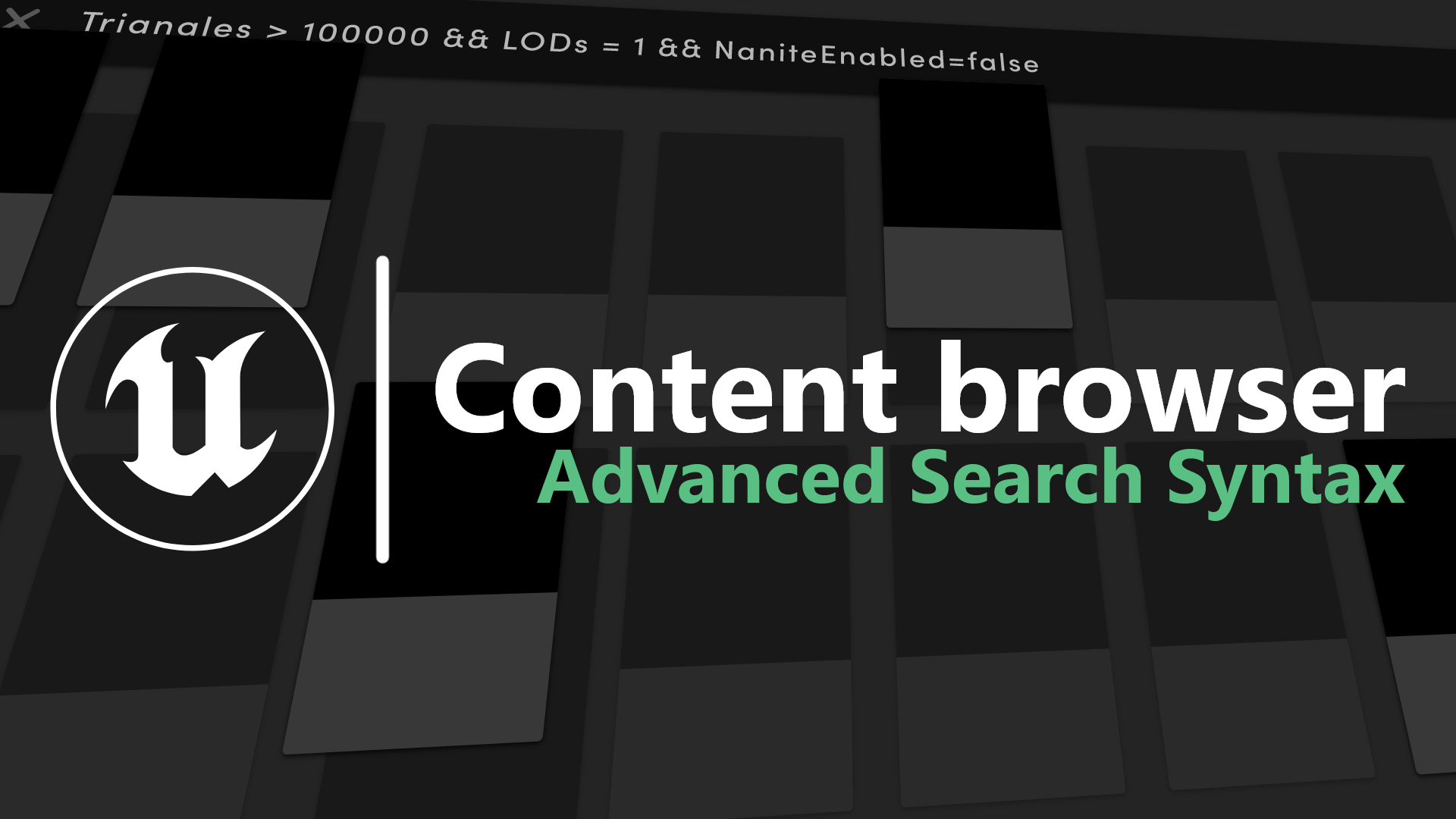 Advanced Search Syntax: What you need to know
